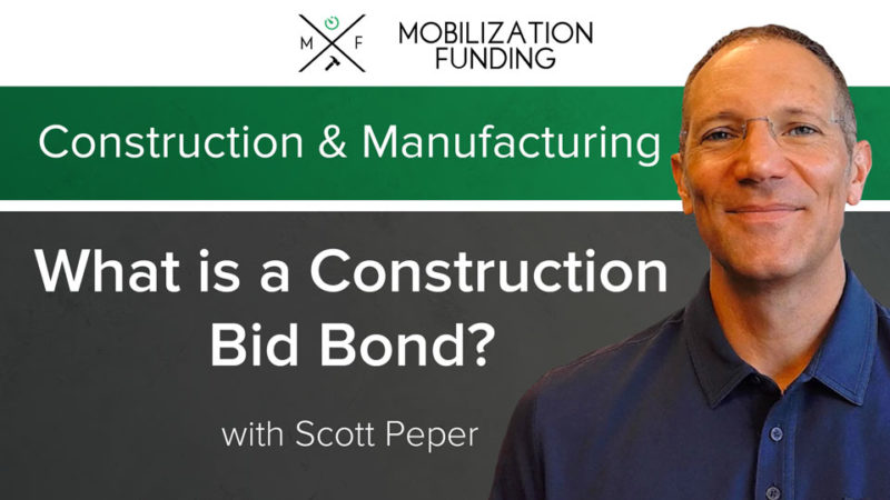 What is a Bid Bond? - Mobilization Funding